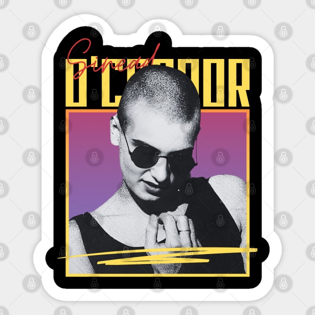 sinead o'connor - Sinead Oconnor - Sticker | TeePublic
